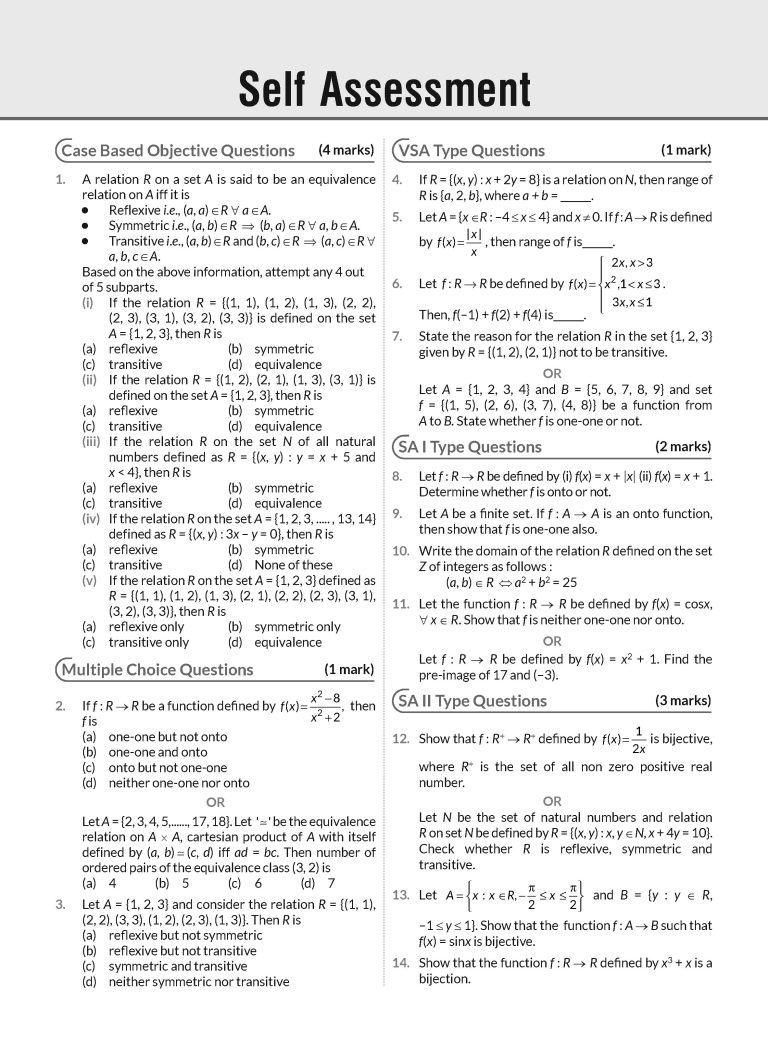 CBSE 10 Years Chapterwise Topicwise Solved Papers Class 12 Mathematics ...
