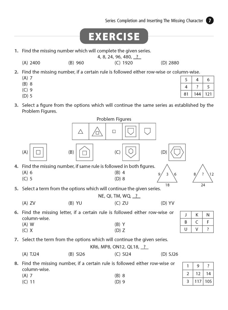 Olympiad Reasoning Workbook Class 6 - Enhances Lateral Thinking ...