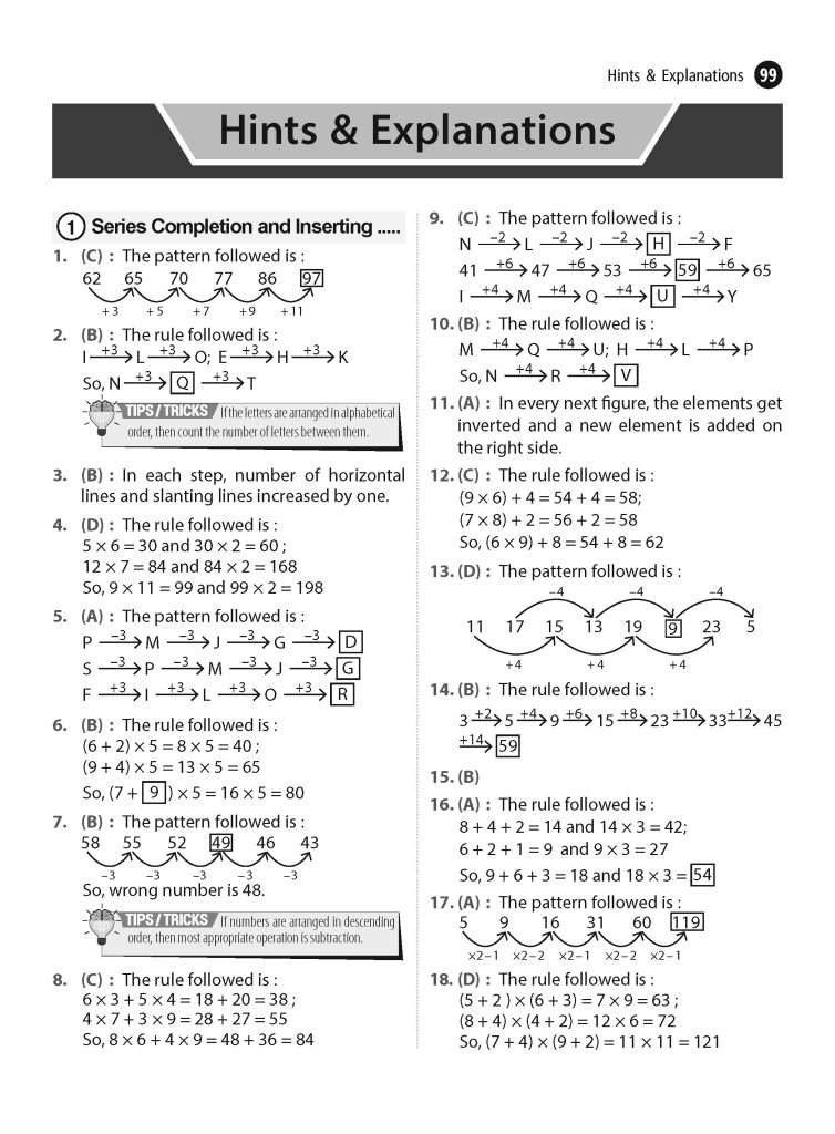 Olympiad Reasoning Workbook Class 7 - Enhances Lateral Thinking ...
