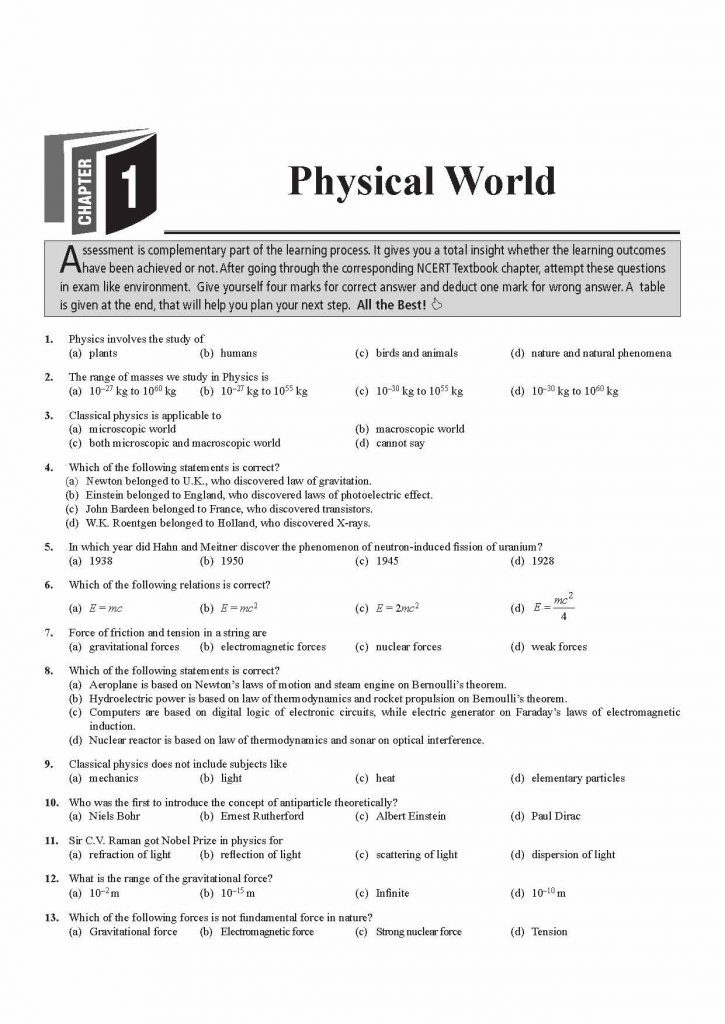 Objective NCERT Question Bank for NEET-Physics - MTG Learning Media