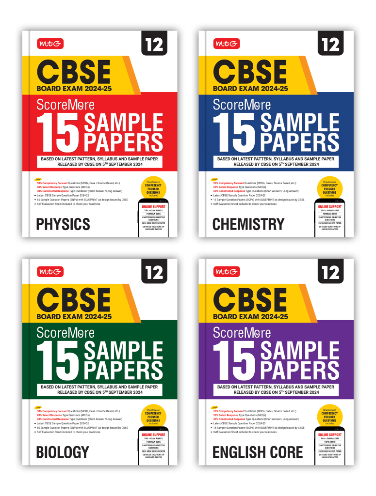 MTG CBSE ScoreMore 15 Sample Papers CBSE Boards -Class 12 Physics ...