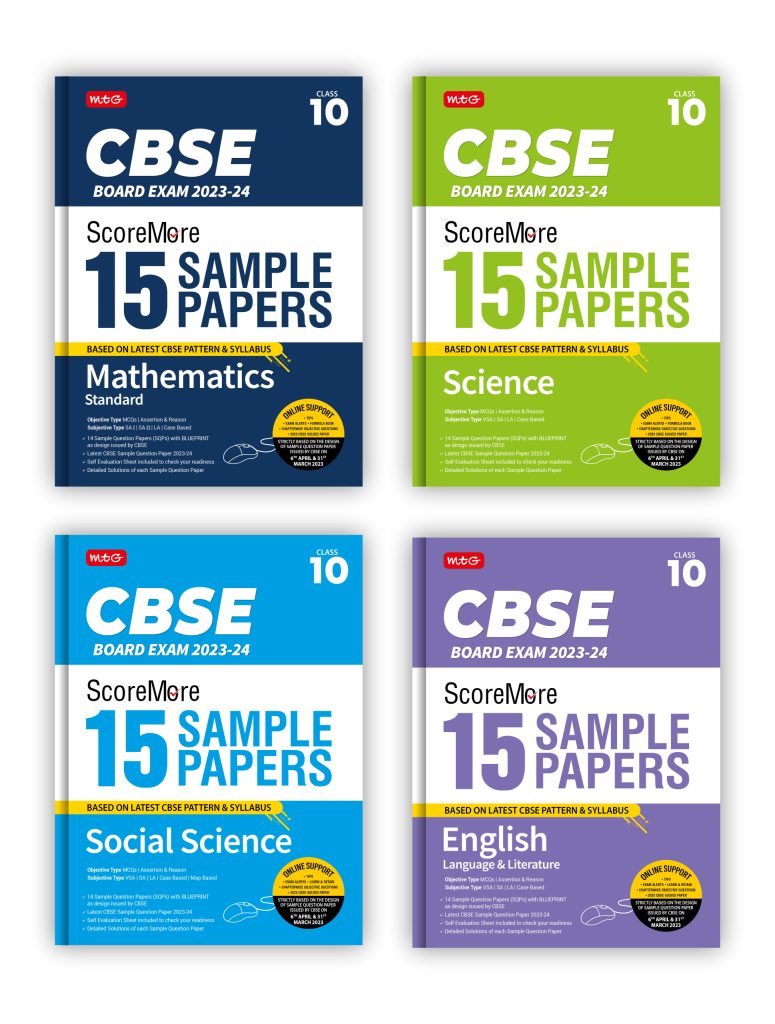 MTG CBSE ScoreMore 15 Sample Papers CBSE Boards -Class 10 Mathematics ...