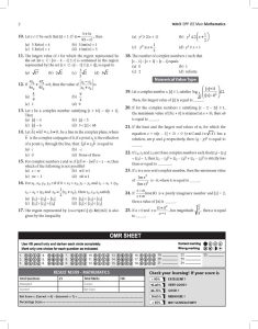 Chapterwise Topicwise DPP JEE Main Mathematics (Daily Practice Papers) With Solution Booklet ...