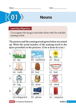 Class 2-MTG 51 English Grammar Worksheets - MTG Learning Media