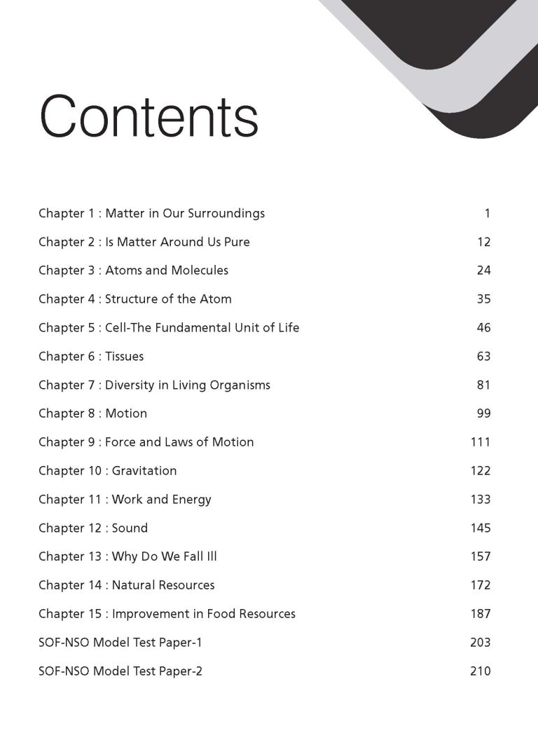 Olympiad Prep-Guide (OPG) Class 9 Science (NSO) - Detailed Theory, Self ...