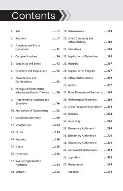 Handbook of Mathematics For JEE, CUET, Boards and Various Competitive ...