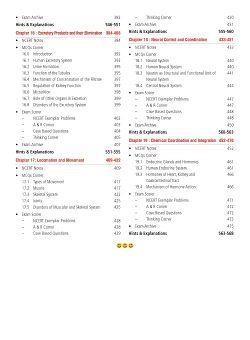 Objective NCERT at your FINGERTIPS Biology – NEET Books (Based on NCERT ...