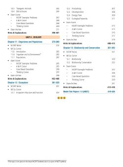 Objective NCERT at your FINGERTIPS Biology – NEET Books (Based on NCERT ...