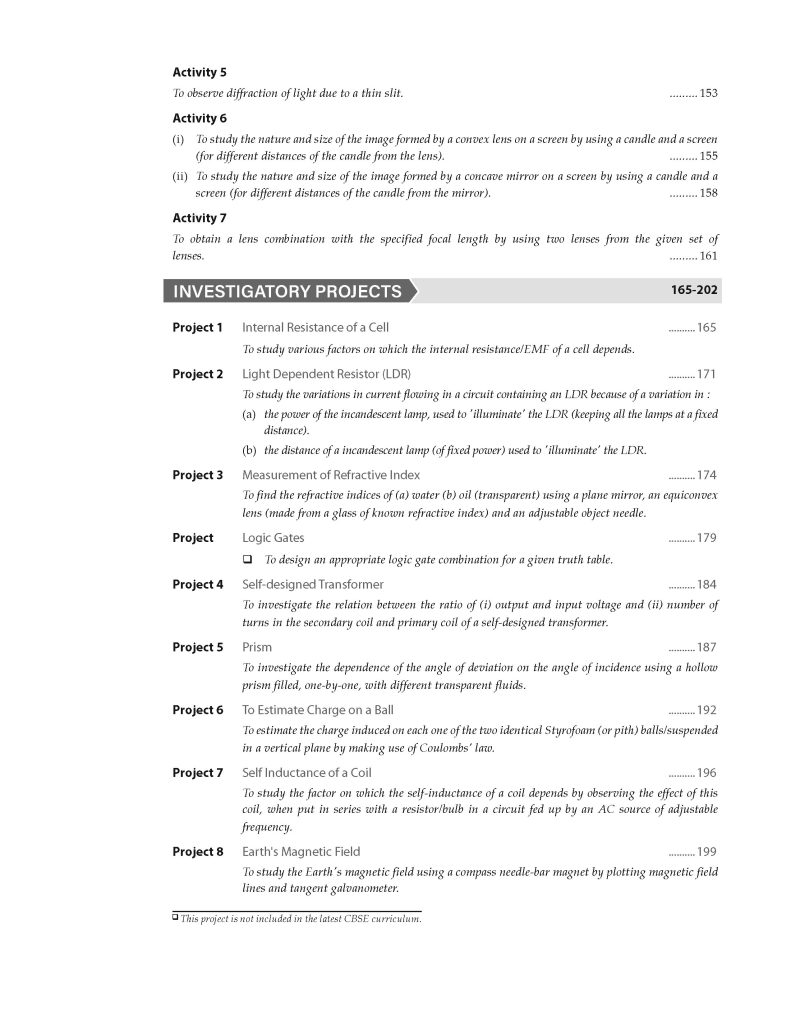 Lab Manual Class 12 Physics Book | Based on CBSE Syllabus | Lab ...