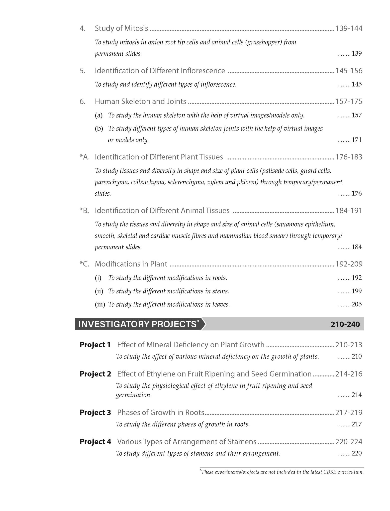 MTG Lab Manual Class 11 Biology Book | Based on CBSE Syllabus | Lab ...