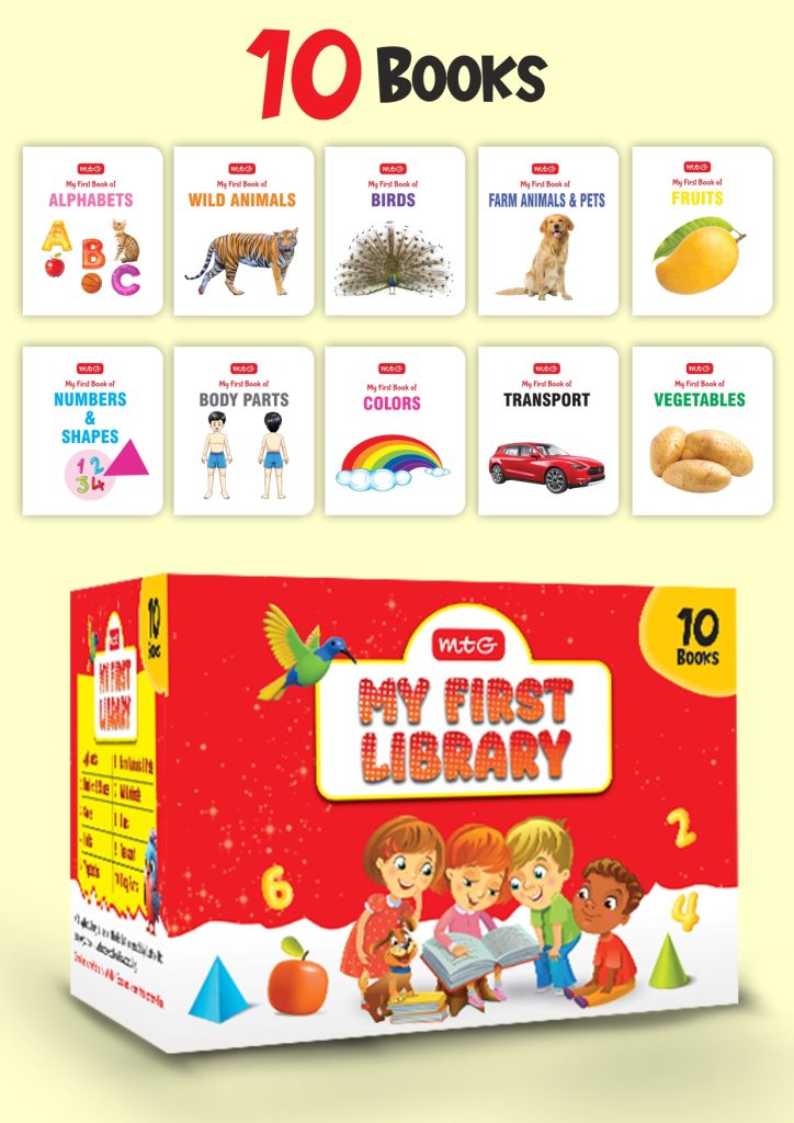 My First Library Box Set of 10 Books for Kids - MTG Learning Media