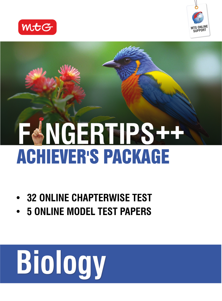 Biology Fingertips++ NEET Achiever Package 2025-26 - MTG Learning Media