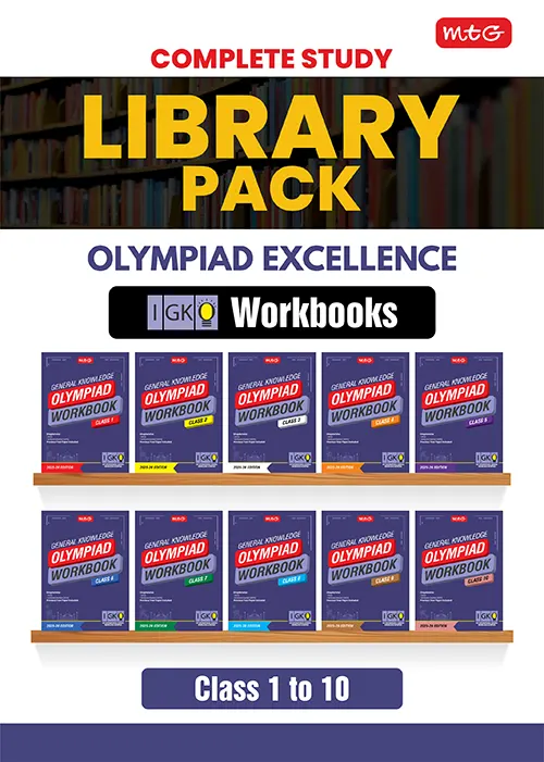 Olympiad Excellence Library Pack: IGKO Workbooks for (Class 1–10) - MTG ...