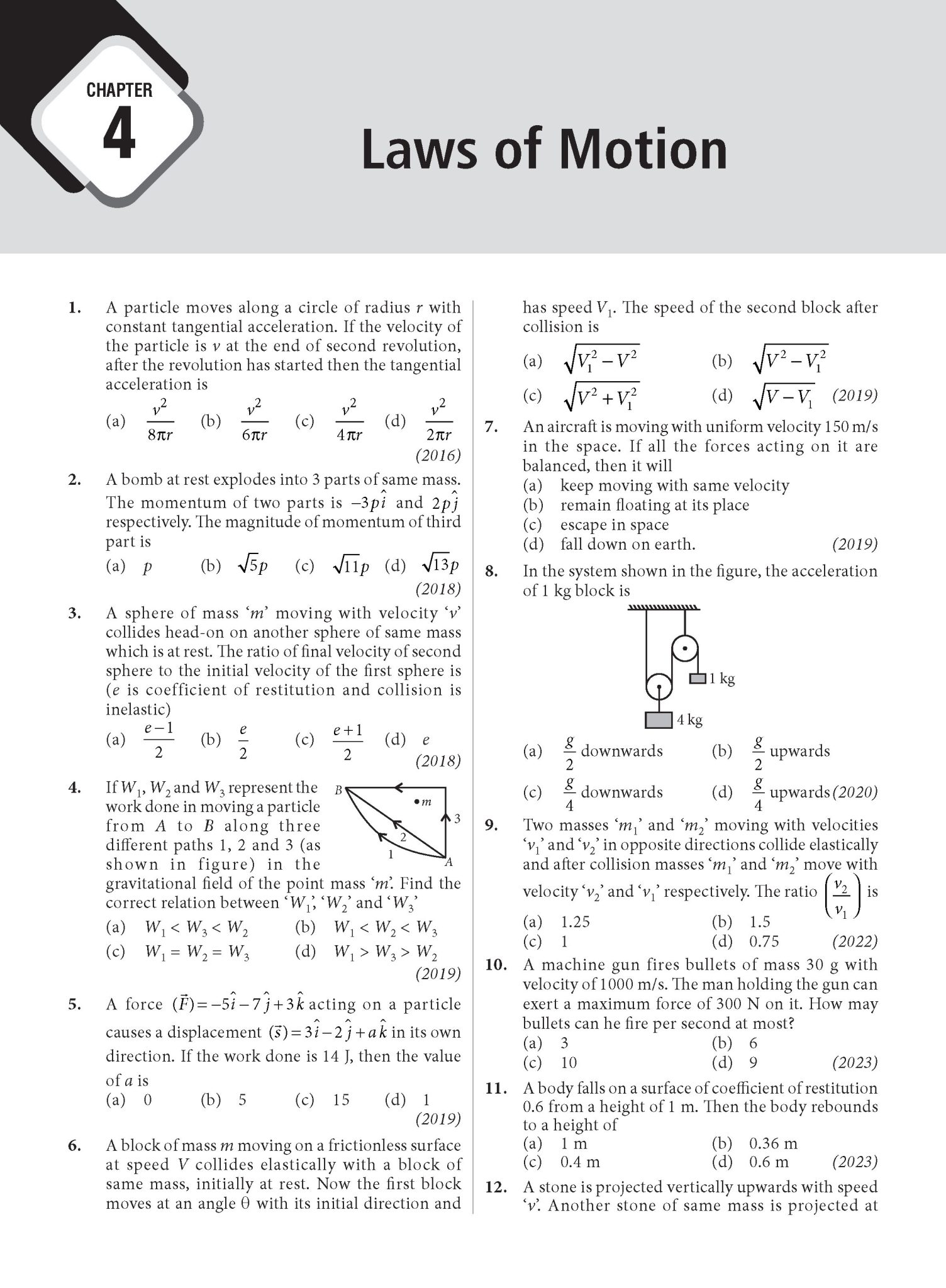 MHT CET 10 Years Chapterwise Solved PYQ Book For 2026 Exam