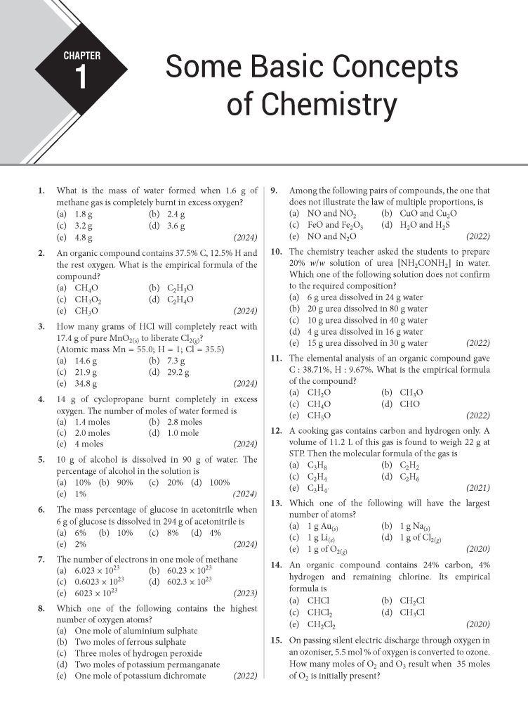 11 Years KEAM (2025-2015) Chapterwise Previous Year Solved Question ...