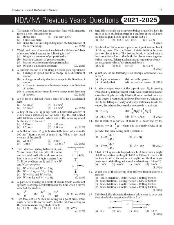 100 Percent NDA-NA Previous 5 Years Chapterwise Topicwise Solved Papers ...