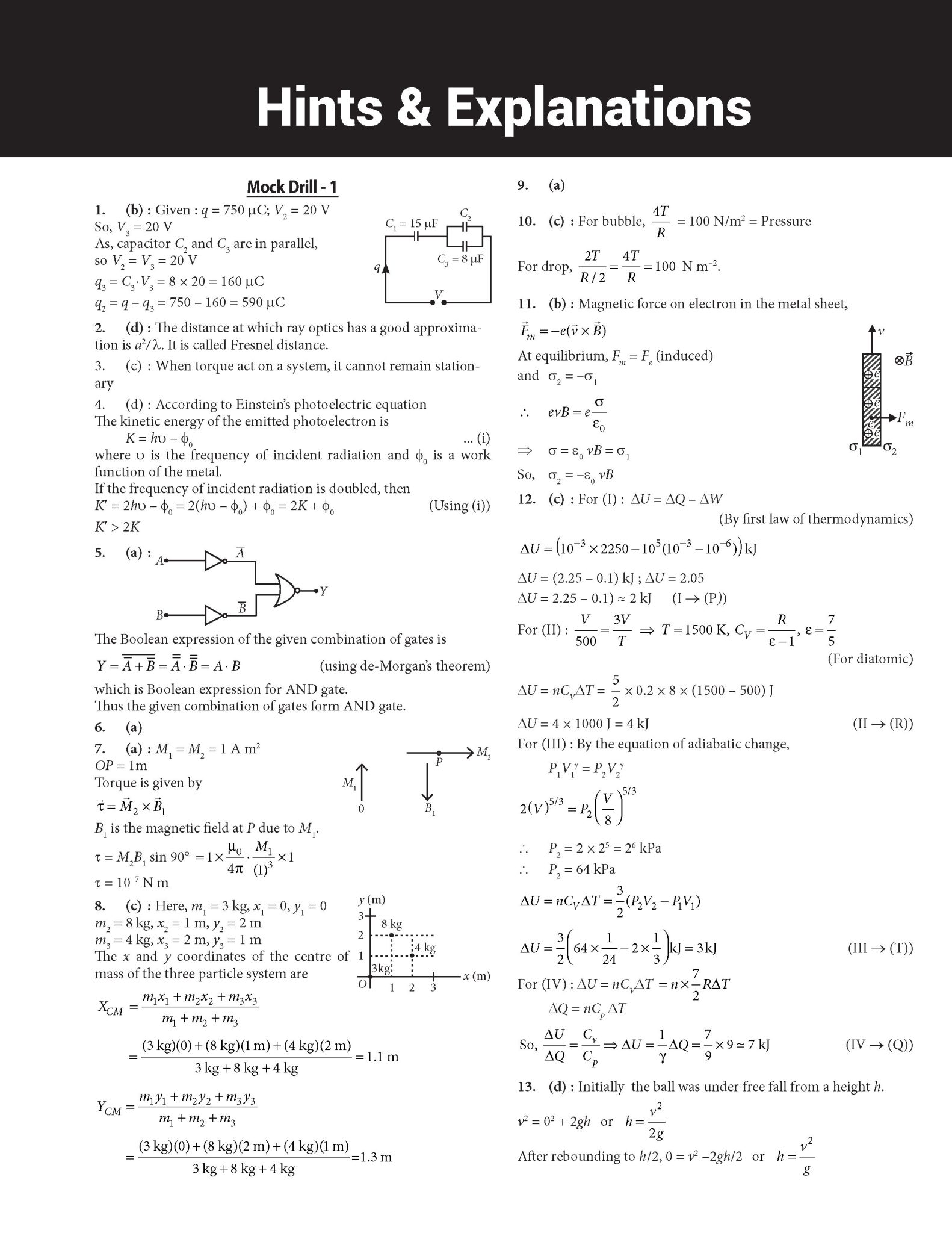 Chapterwise Topicwise DPP JEE Main Physics (Daily Practice Papers) With ...