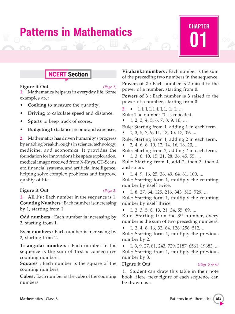Foundation Course Class 6 Mathematics For NEET, IIT-JEE, CUET and ...