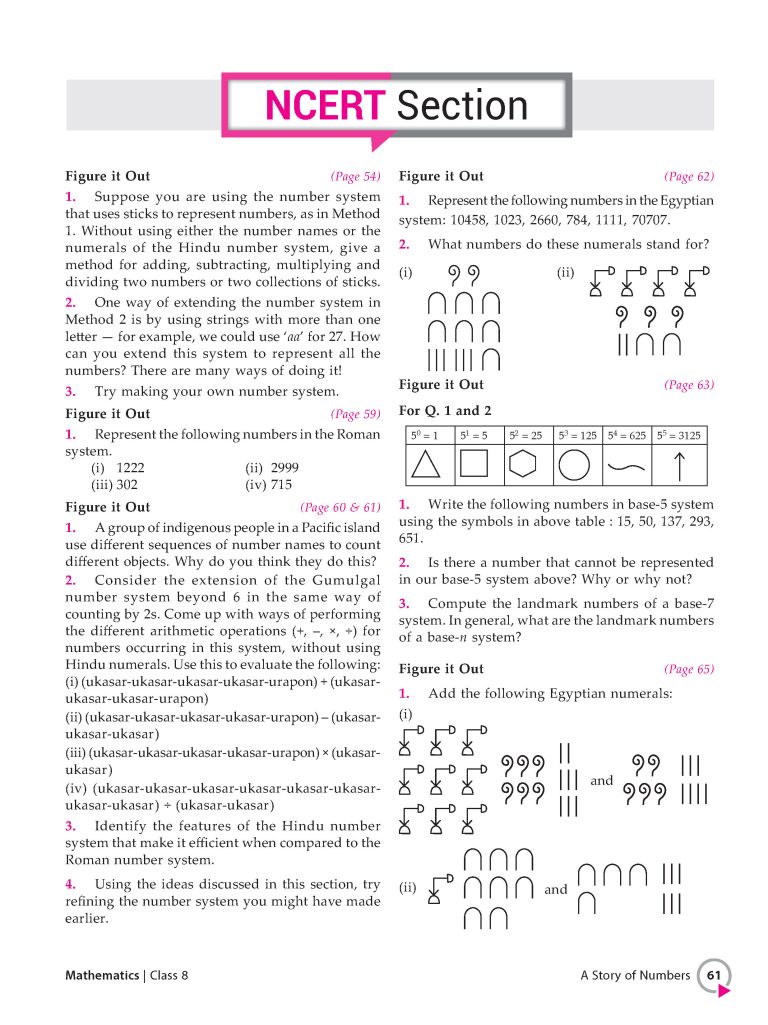 Foundation Course Class 8 Mathematics Combined Part-1 and 2 For NEET ...