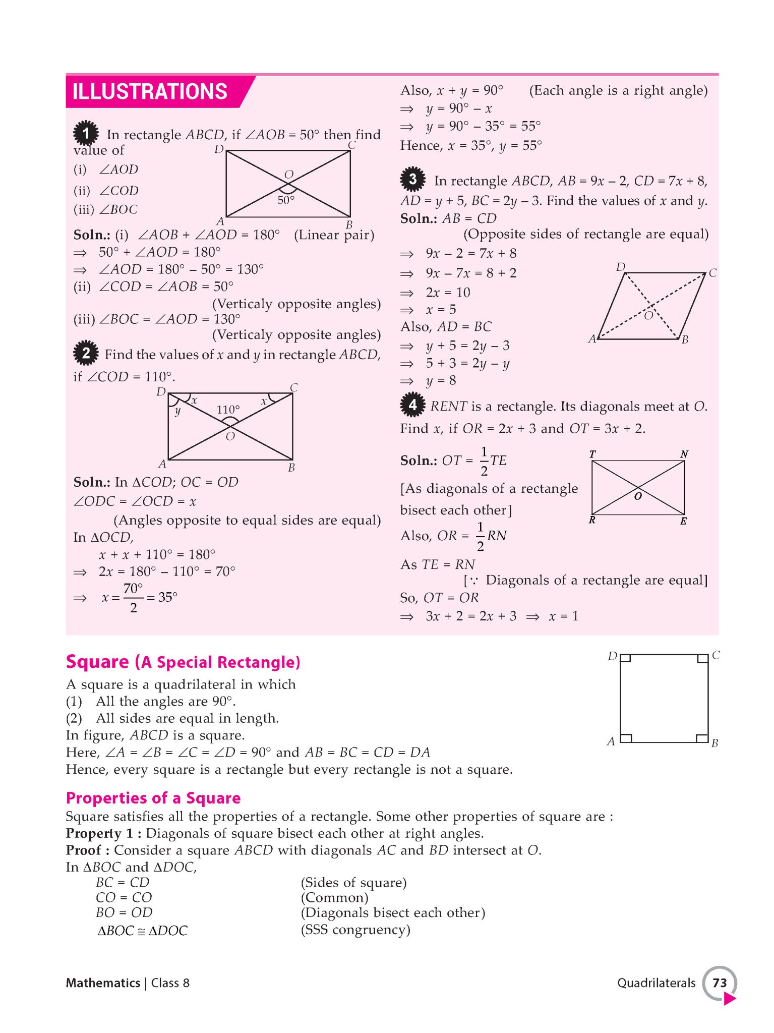 Foundation Course Class 8 Mathematics Combined Part-1 and 2 For NEET ...
