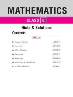 Foundation Course Class 8 Mathematics Combined Part-1 and 2 For NEET ...
