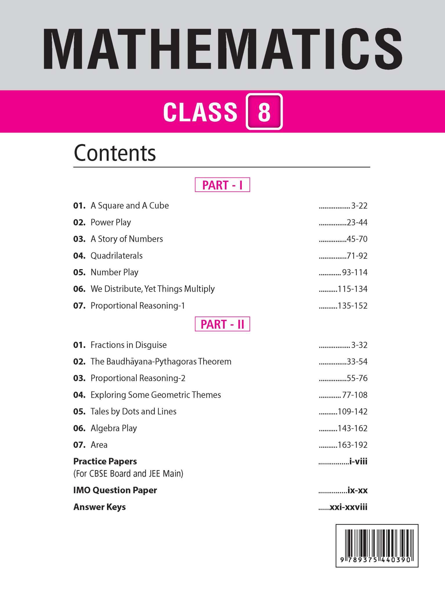 Foundation Course Class 8 Mathematics Combined Part-1 and 2 For NEET ...