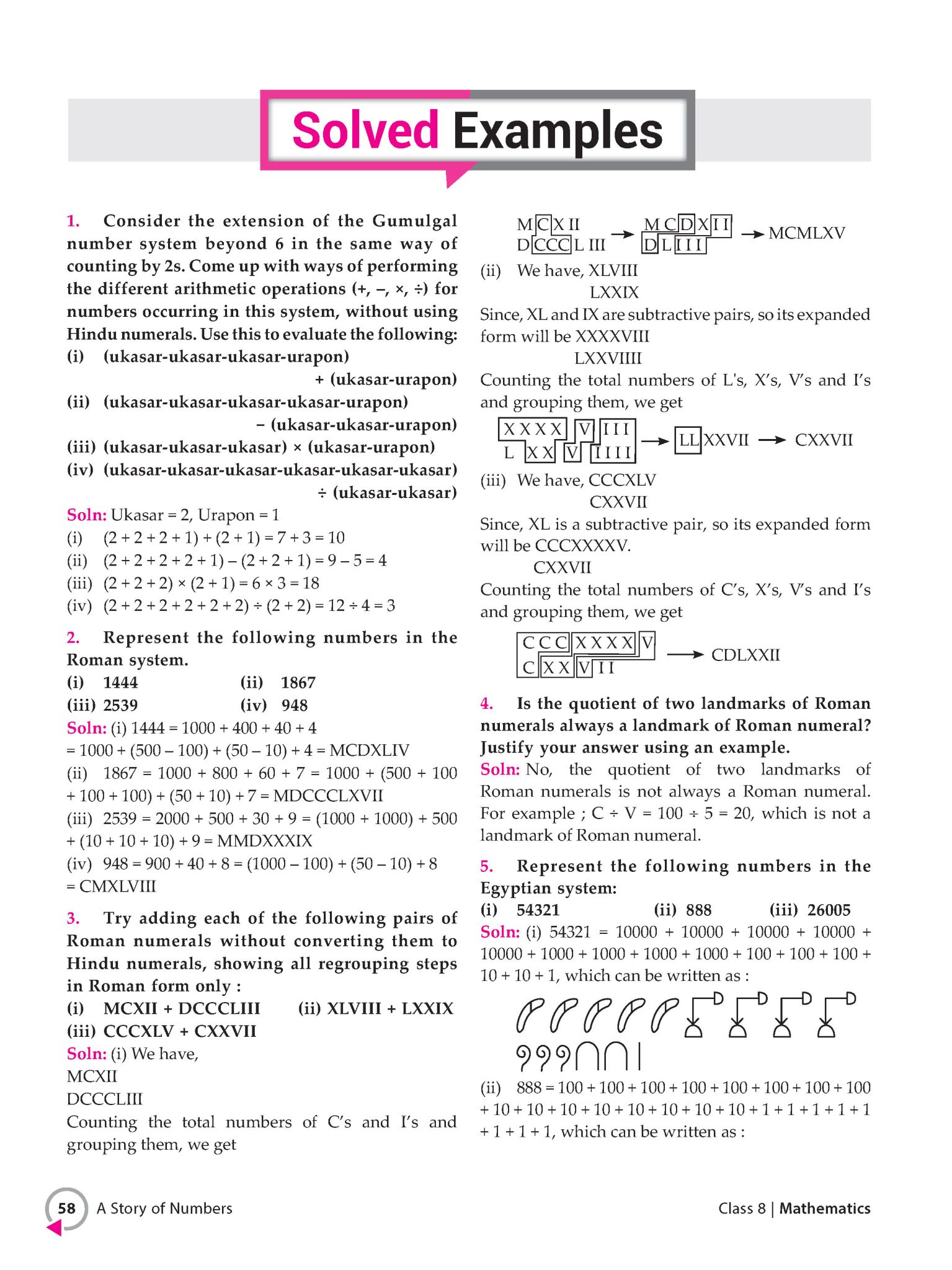 Foundation Course Class 8 Mathematics Combined Part-1 and 2 For NEET ...