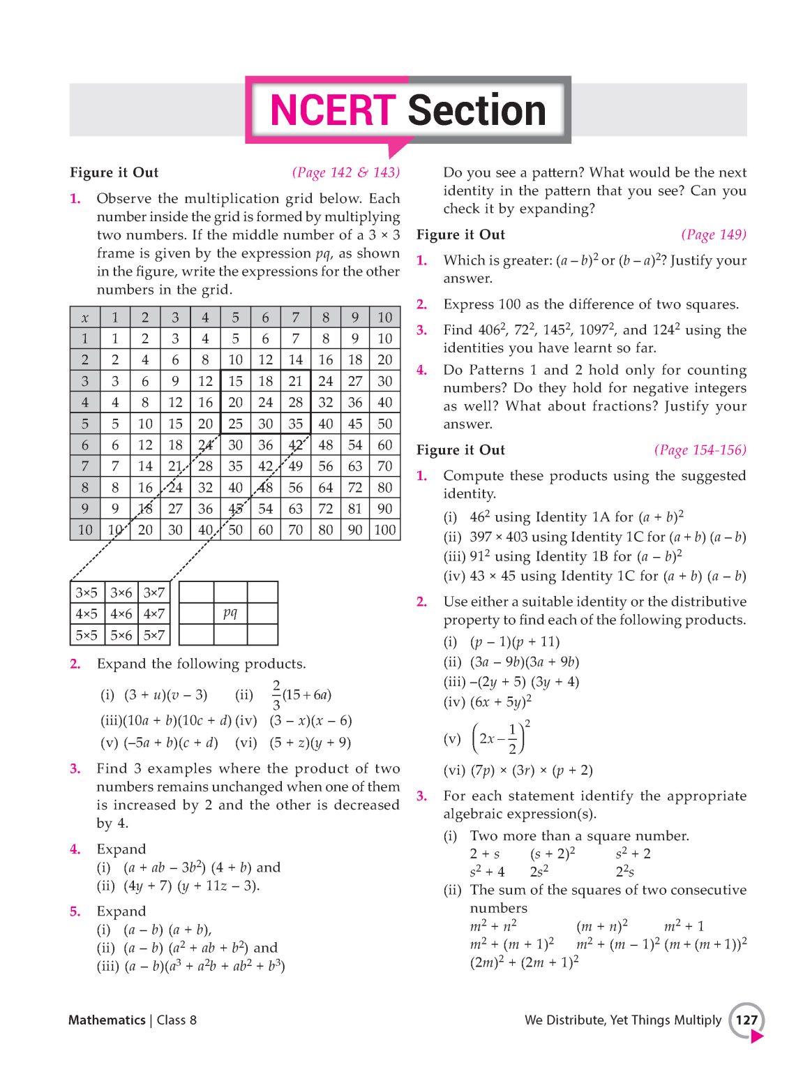 Foundation Course Class 8 Mathematics Combined Part-1 and 2 For NEET ...